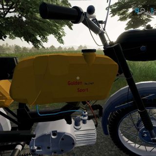 Jawa Golden Sport (Motorrad) v1.0.0.0 | FS25 Mod | FS22 Mod