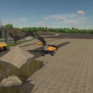 Mining Construction Economy Terrafarm Edition V1.0.0.0 | FS25 Mod | FS22 Mod
