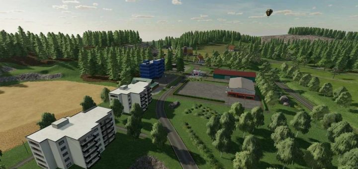 Spring Creek 12 km Karte v1.0.0.0 | Landwirtschafts Simulator 22 Mod ...