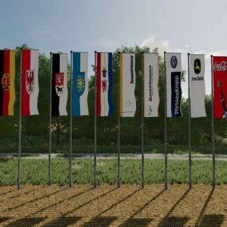 Flag-Set v1.1.3 | FS25 Mod | FS22 Mod
