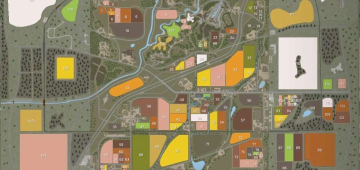 Spring Creek 12 km Karte v1.0.0.0 | Landwirtschafts Simulator 22 Mod ...