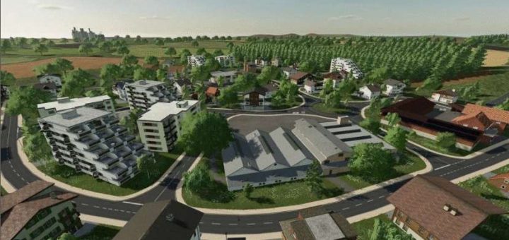 FS22 Stadtplan | Farming Simulator 22 Stadtplan Mods