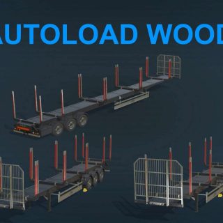 Fliegl Timber Runner Autoload Holz v1.1 | FS25 Mod | FS22 Mod