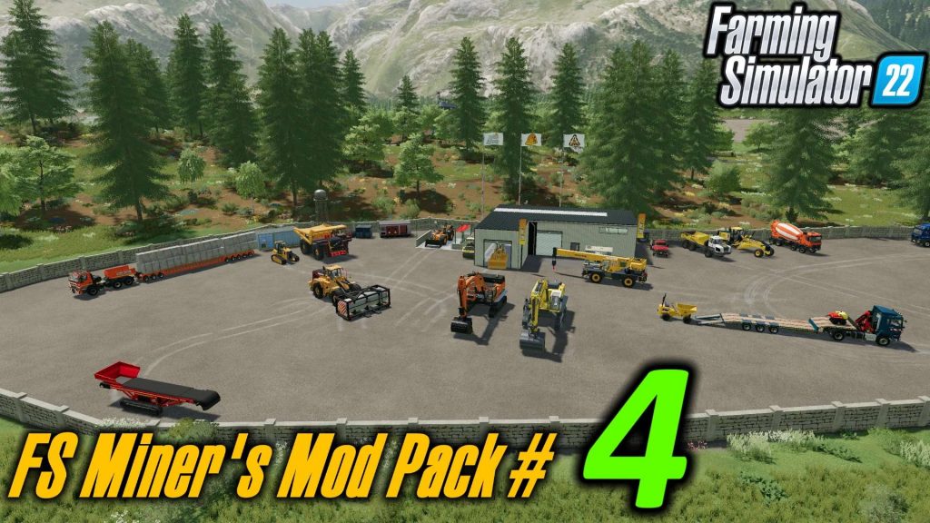 FS Miner Mod Pack 05 - 2022 v1.0.0.0 | FS25 Mod | FS22 Mod