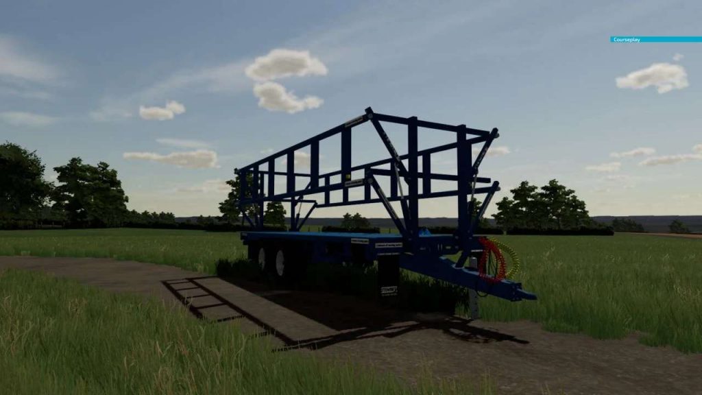 Ballenanhänger Stewart v1.0.0.0 | FS25 Mod | FS22 Mod