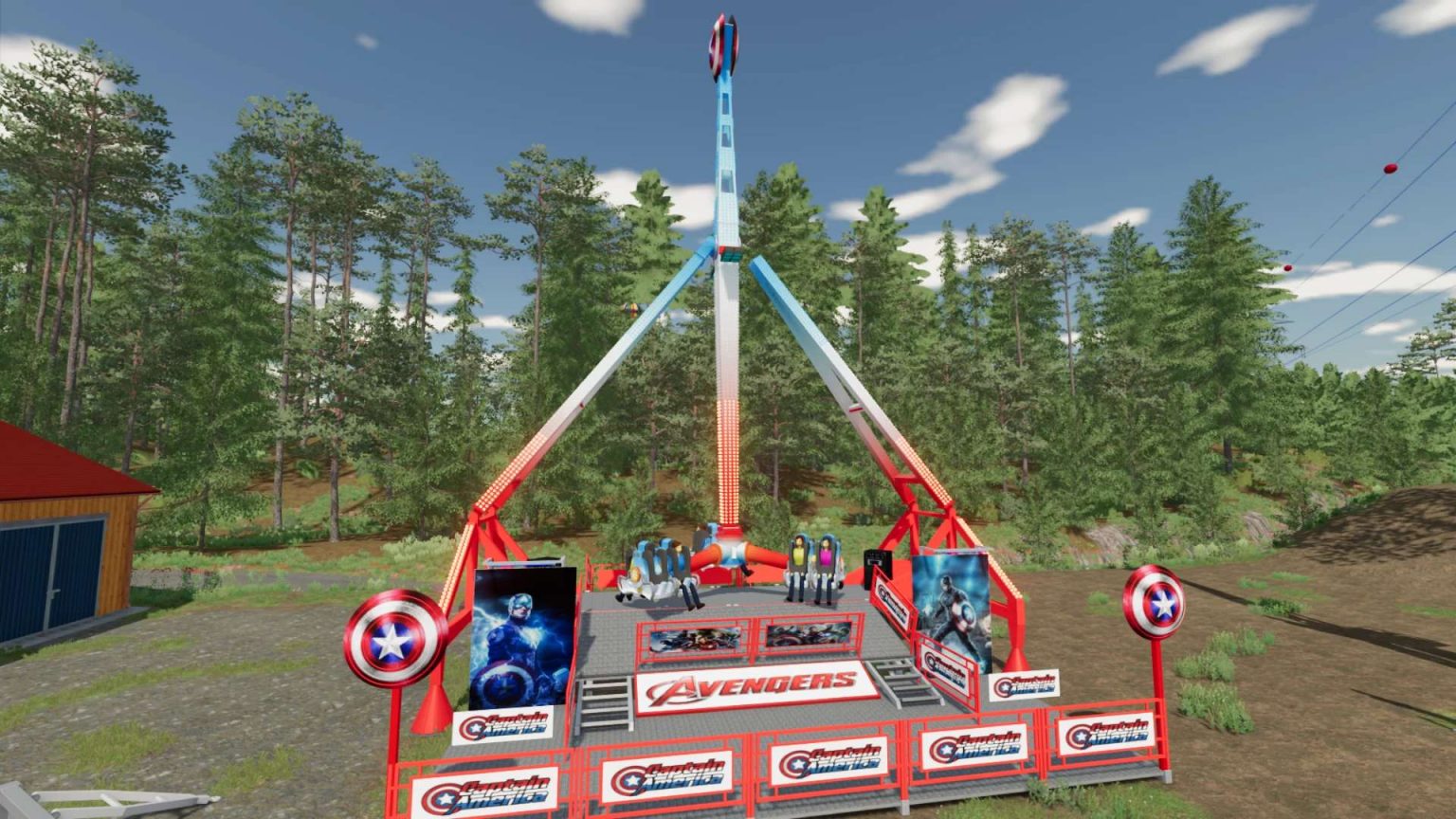 Jahrmarkt-Anhänger-Paket v1.0 | FS25 Mod | FS22 Mod