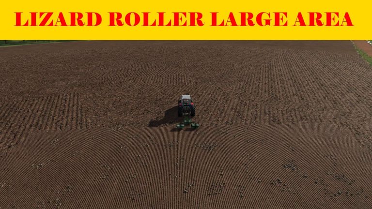 Lizard Roller Large Area v1.0.0.0 | FS25 Mod | FS22 Mod