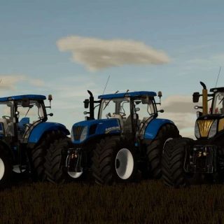 New Holland T7 AC-Serie v1.3 | FS25 Mod | FS22 Mod
