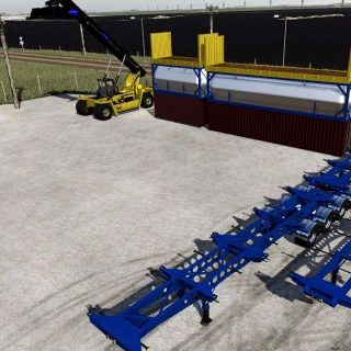 Container Reach Stacker v1.0.0.0 | FS25 Mod | FS22 Mod