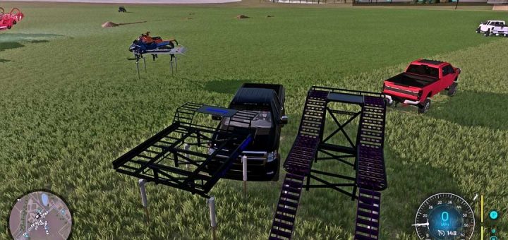 Baustellenschilderpaket 2 v2.0.0.0 | FS25 Mod | FS22 Mod