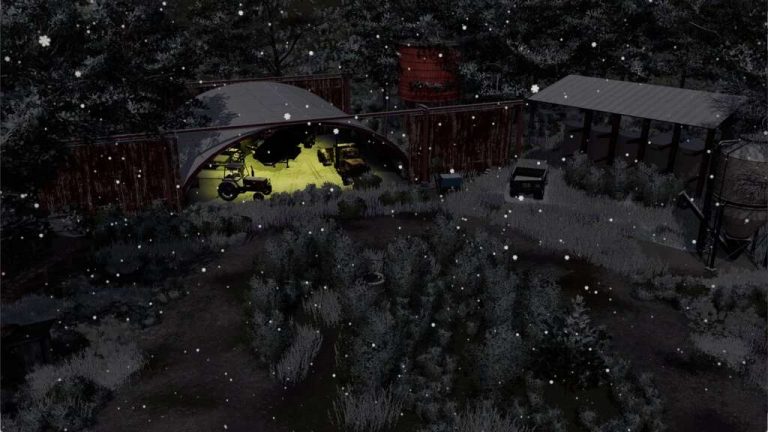 Die alte Quonset-Hütte v1.0.0.0 | FS25 Mod | FS22 Mod