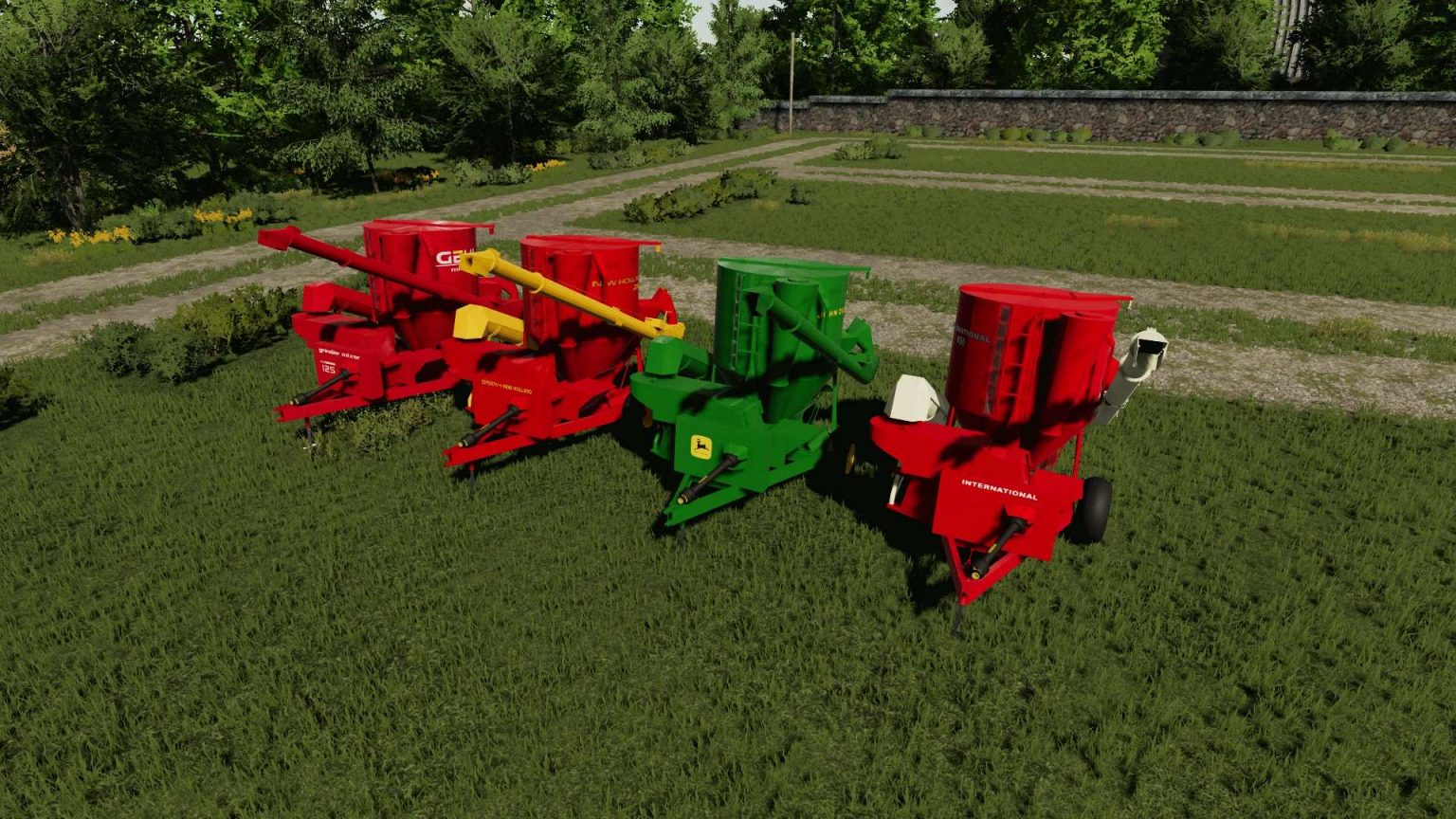Grinder-Mixer-Paket v1.0.0.0 | FS25 Mod | FS22 Mod