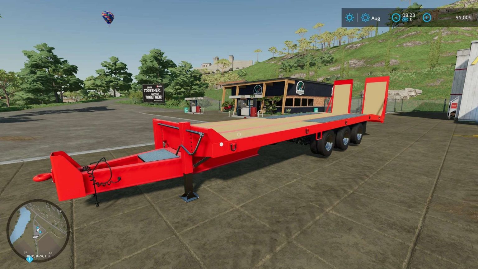 AJ Deere T680 Talbert Anhänger v1.0.0.0 | FS25 Mod | FS22 Mod