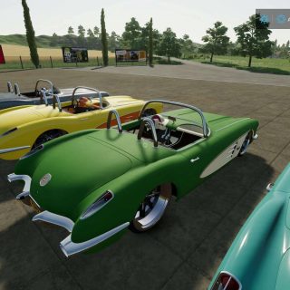 Art Morrison 1960 Corvette v1.0.0.1 | FS25 Mod | FS22 Mod