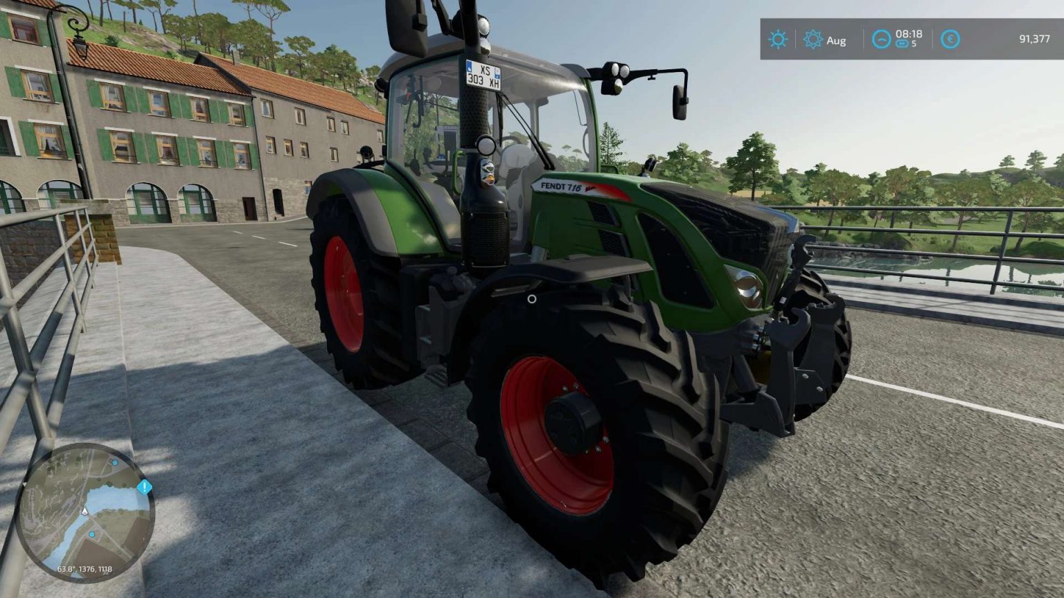 Fendt 700 SCR v1.0.0.0 | FS25 Mod | FS22 Mod