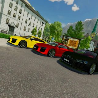 AUDI R8 V1.1.0.0 | FS25 Mod | FS22 Mod