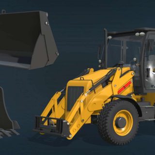 JCB Baggerlader v1.0.0.0 | FS25 Mod | FS22 Mod