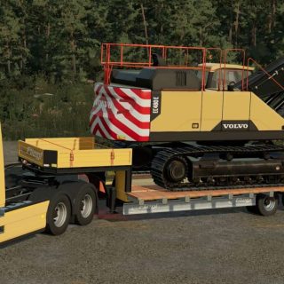 Volvo Ec480E V1.0.0.0 | FS25 Mod | FS22 Mod