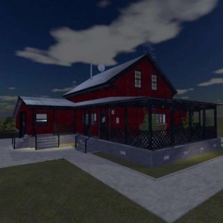 American Canadian FarmHouse v1.3.0.0 | FS25 Mod | FS22 Mod