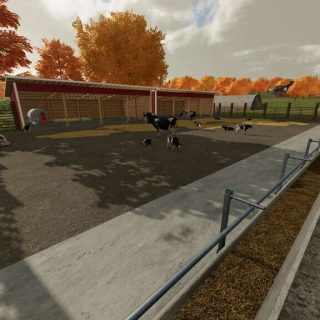Buildable Feedlot Pack v1.0.0.1 | FS25 Mod | FS22 Mod