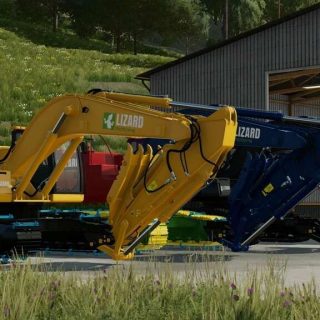 Lizard 320 Bagger v1.0.0.3 | FS25 Mod | FS22 Mod