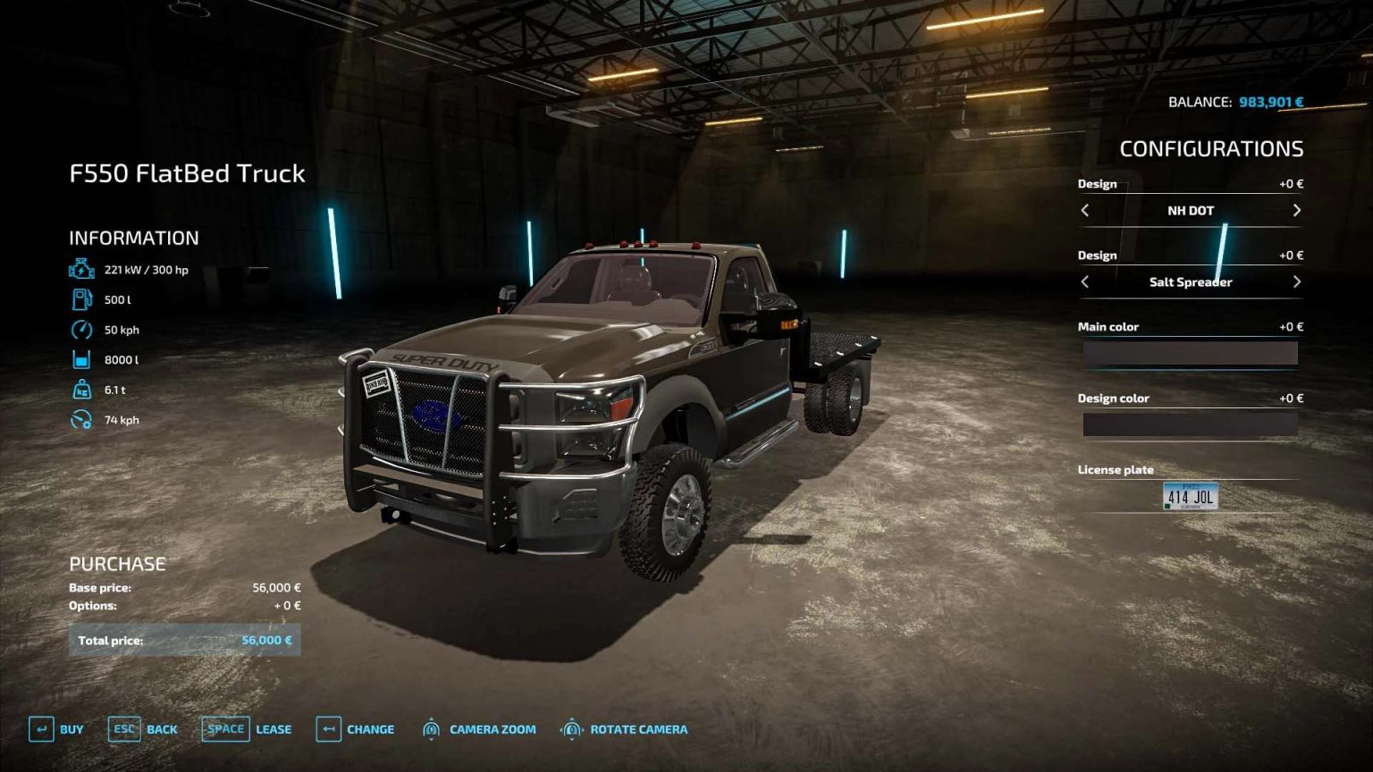 Ford F550 v1.0.0.0 | FS25 Mod | FS22 Mod
