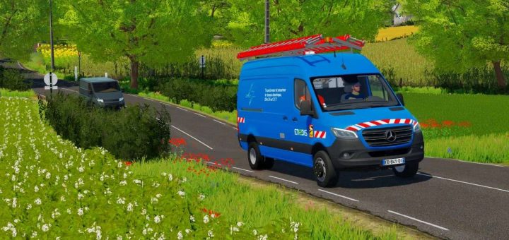 Mercedes Benz Sprinter Mods | Farming Simulator 22