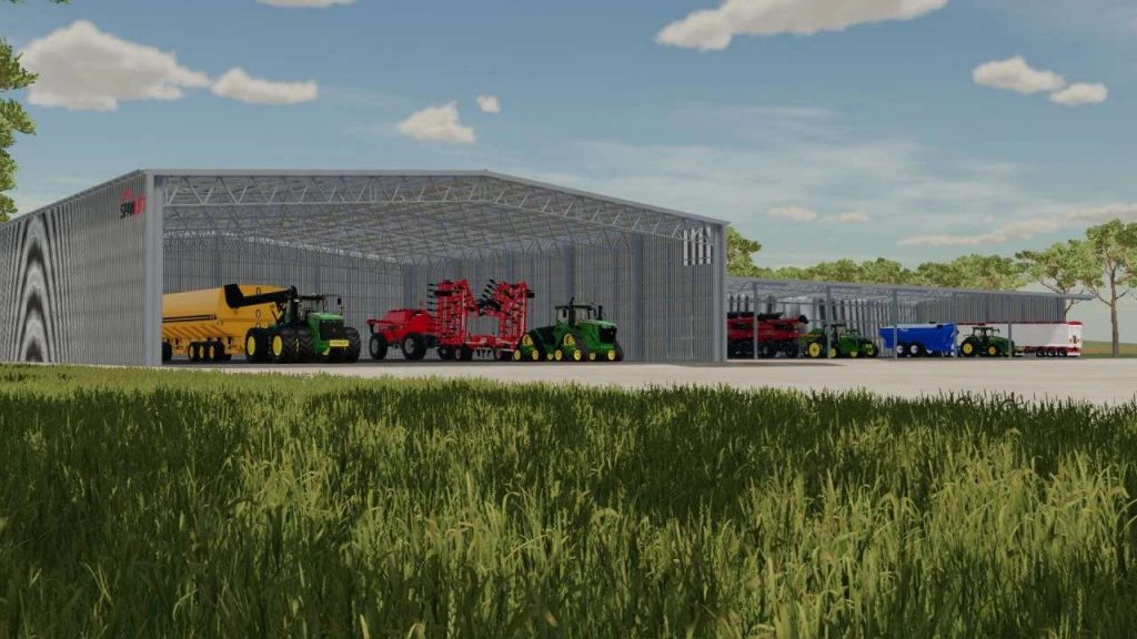 SpanLift Aussie Sheds v1.0.0.0 | FS25 Mod | FS22 Mod