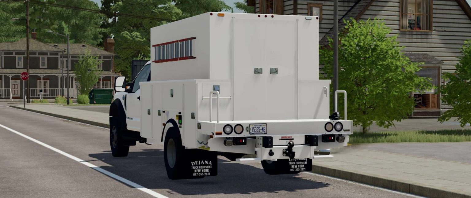 2022 Ford F600 Service Truck V1.0.0.0 | FS25 Mod | FS22 Mod