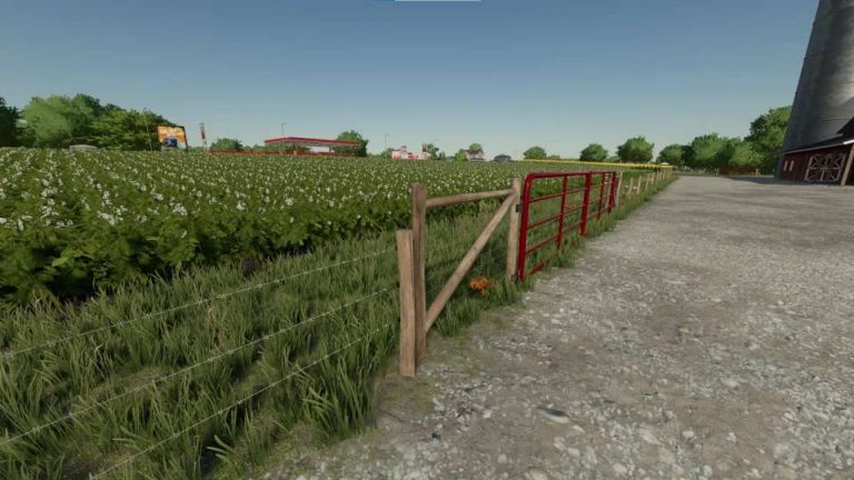 US Farm Fence Pack v1.1.0.0 | FS25 Mod | FS22 Mod