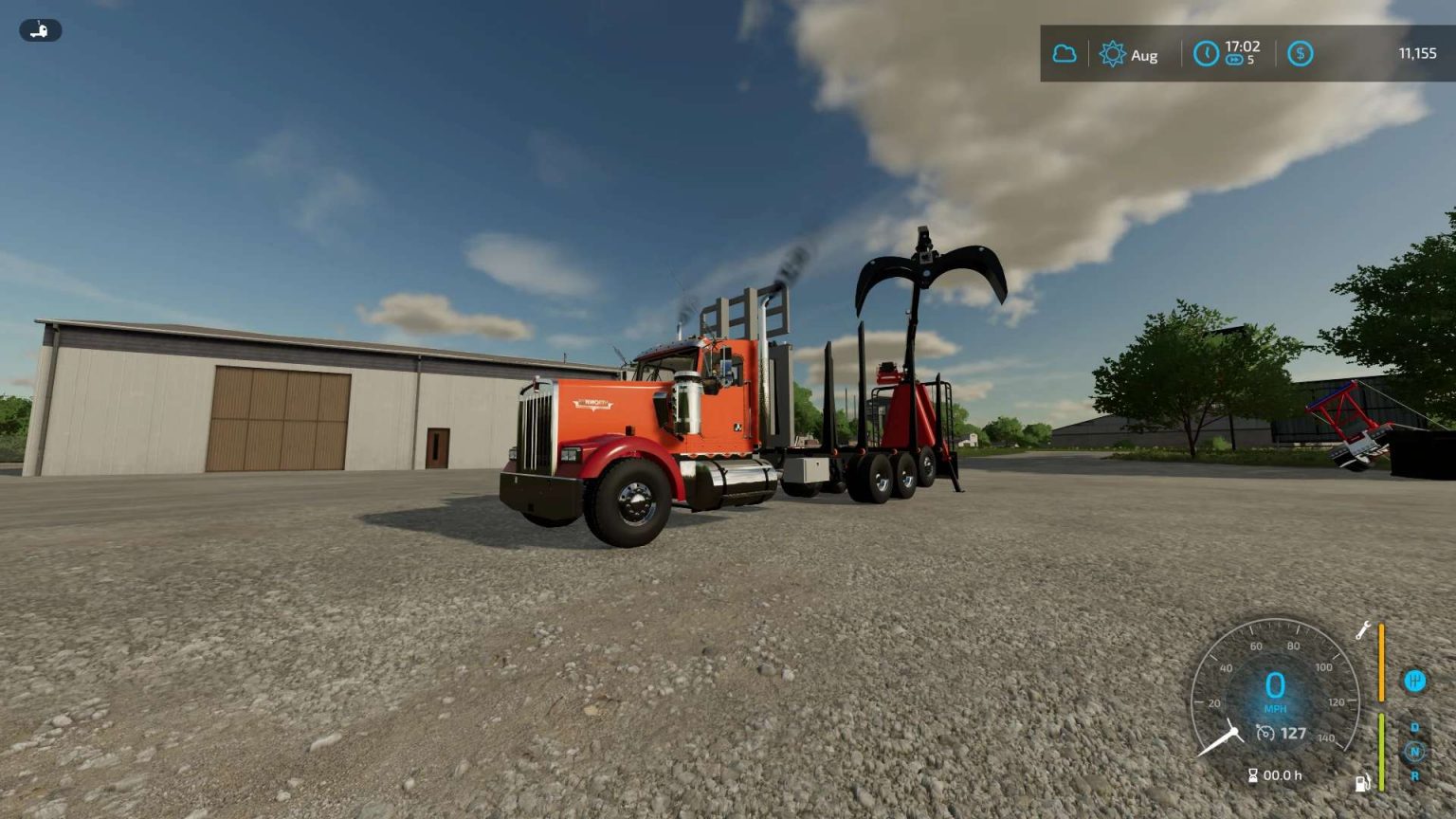 Kenworth w900 Holztransporter V1.0.0.0 | FS25 Mod | FS22 Mod