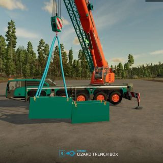 Trench Box v1.0.0.0 | FS25 Mod | FS22 Mod
