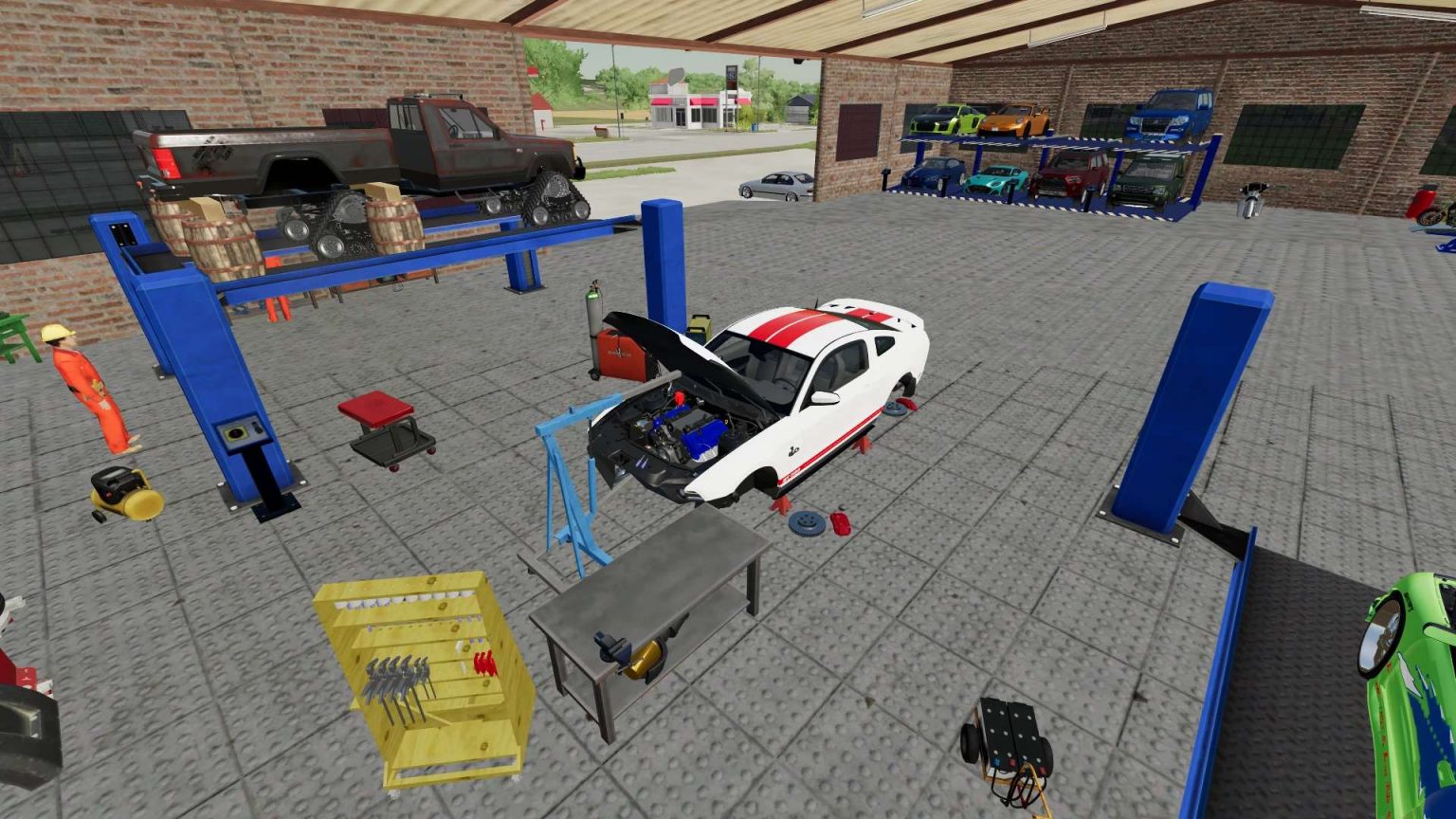Garage für Autos und Motorräder v1.0.0.0 | FS25 Mod | FS22 Mod