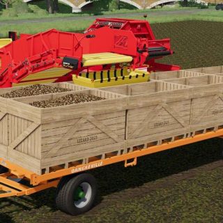 K75B WIFO + Potato Palox v1.0.0.0 | FS25 Mod | FS22 Mod