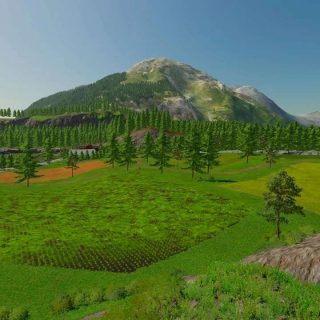 DEEP FOREST Map v1.0.0.0 | FS25 Mod | FS22 Mod