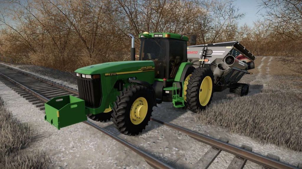 John Deere 8000-8010 (Power Update) v1.0.0.0 | FS25 Mod | FS22 Mod