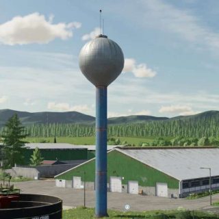 Lizard Water Tower v1.1.0.0 | FS25 Mod | FS22 Mod