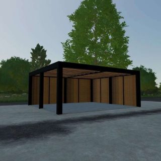 Carport-Paket v1.1.0.0 | FS25 Mod | FS22 Mod