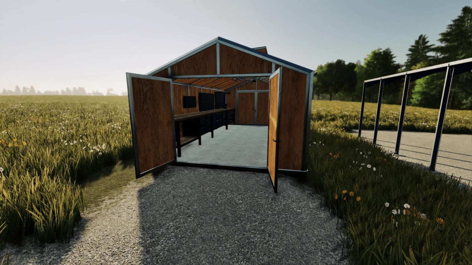 „He Shed“ Garden Sheds V1.0.0.0 | FS25 Mod | FS22 Mod