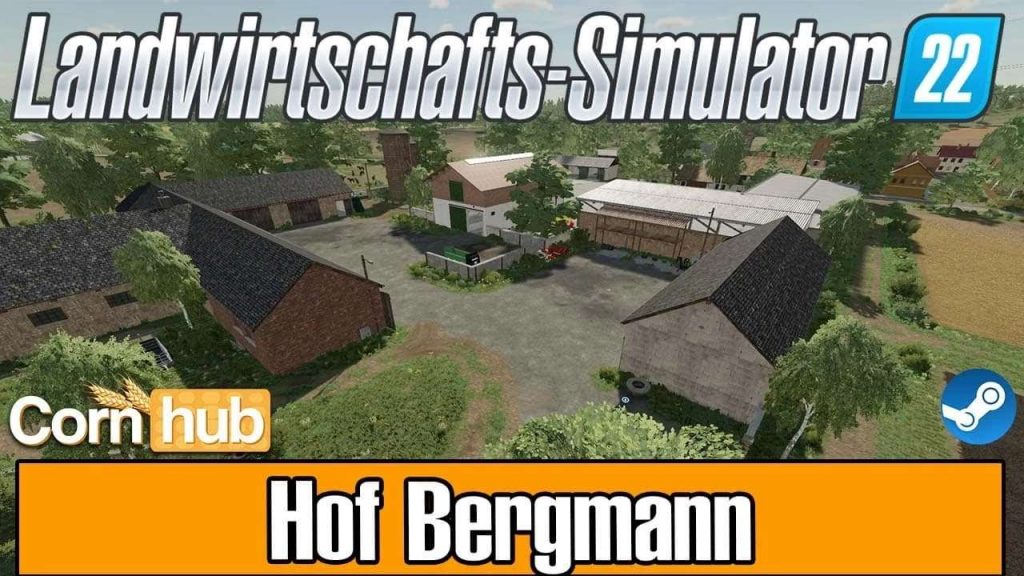 Hof Bergmann Map v1.4.0.0 | FS25 Mod | FS22 Mod