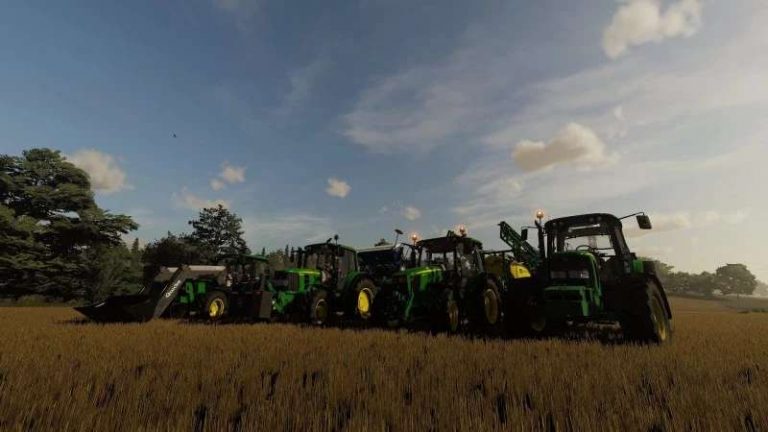 John Deere 4cyl Sound Pack v1.0.0.0 | FS25 Mod | FS22 Mod