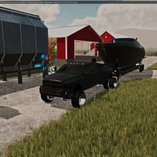 Riveria Boot und Anhänger v1.0.0.0 | FS25 Mod | FS22 Mod