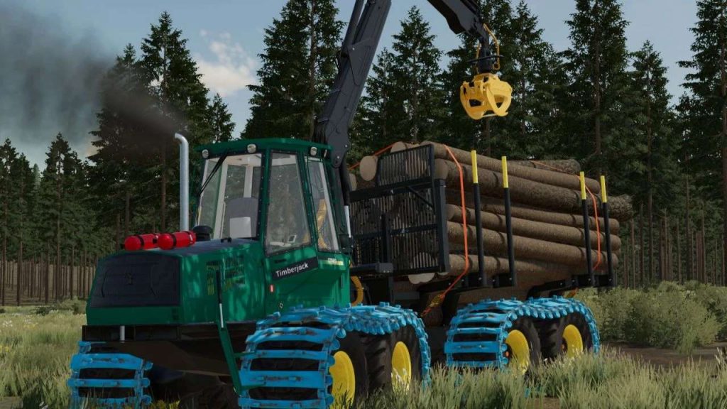 Timberjack 1710D v1.0.0.0 | FS25 Mod | FS22 Mod