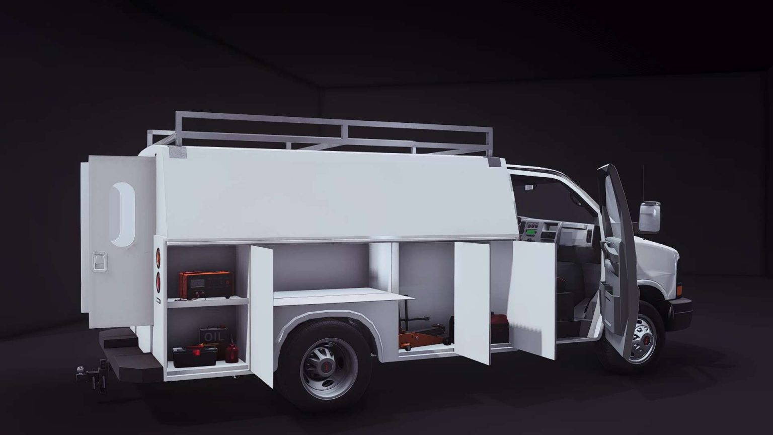 2006 GMC Savana/Chevrolet Express Service Van v1.0.0.0 | FS25 Mod ...