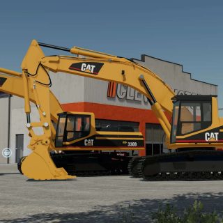 Baggerpaket der Cat L/B-Serie v1.0.0.0 | FS25 Mod | FS22 Mod