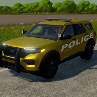 Ford Explorer Polizei v1.0.0.0 | FS25 Mod | FS22 Mod