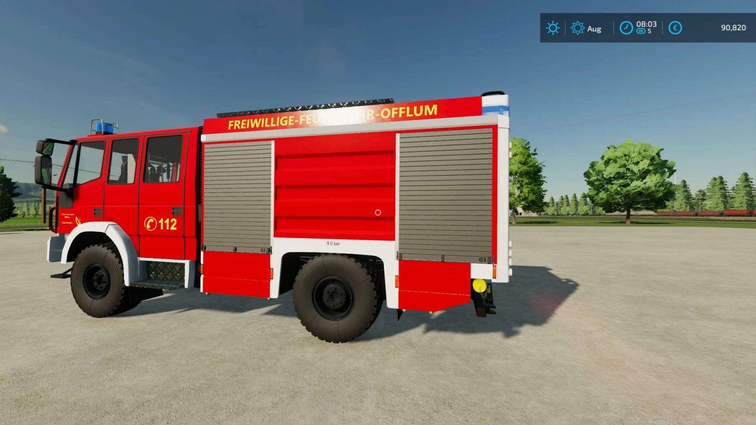 Iveco Magirus TLF3000 v2.0.2.0 | FS25 Mod | FS22 Mod