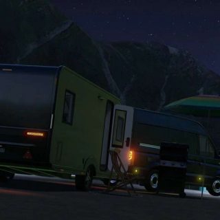 Lizard Caravan 522up v1.0.0.0 | FS25 Mod | FS22 Mod