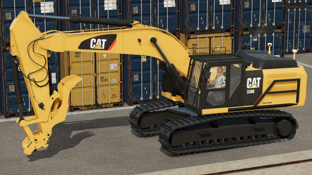 CAT 336 NextGen und 336E v1.0.0.0 | FS25 Mod | FS22 Mod