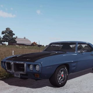 1969 Pontiac Firebird Trans Am v1.0.0.1 | FS25 Mod | FS22 Mod